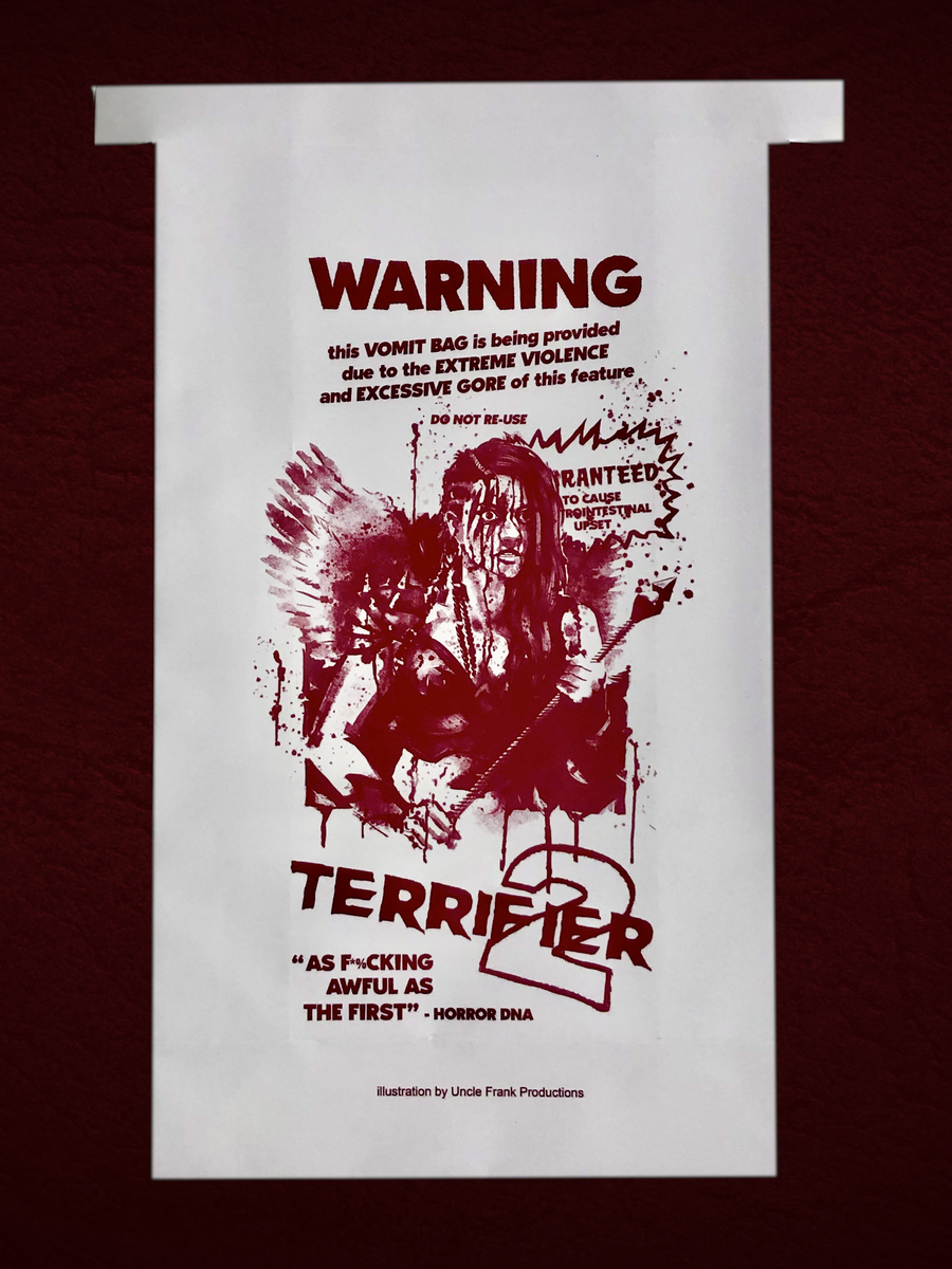 The Official Terrifier 2 Vomit Bag Collection - Includes all 4 ...